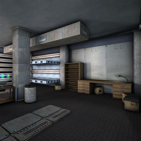 공상 과학 인테리어 3d 모델 99 C4d Free3d