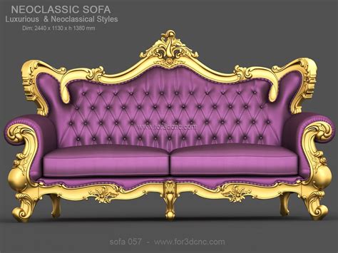 Sofa 005 Stl 3d Model For Cnc 3d Stl Model For Cnc Stl Model 3d Stl