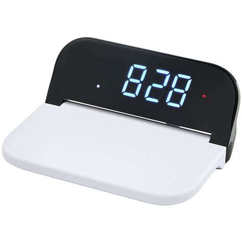 Digital Power Clock 15w Wireless Charger Dkm Blue