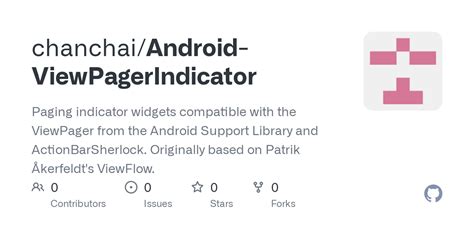 GitHub Chanchai Android ViewPagerIndicator Paging Indicator Widgets Compatible With The