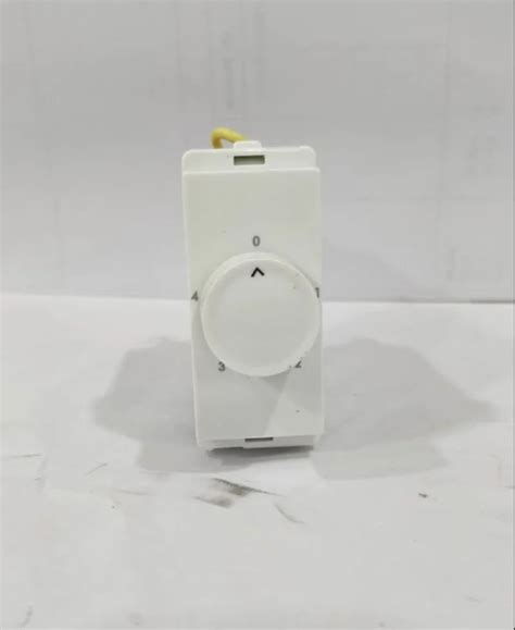 Schneider White 1m Step Type Fan Regulator At ₹ 267piece In Pratapgarh