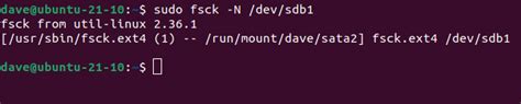 How To Use The Fsck Command On Linux