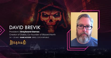 David Brevik At Game Access Conference 19 Brno Czech Republic