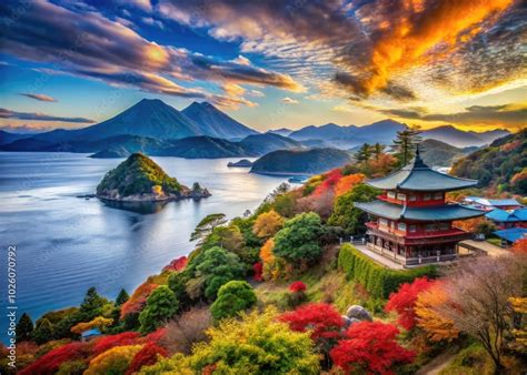Honshu Island Japan Showcases Breathtaking Natural Beauty And Rich