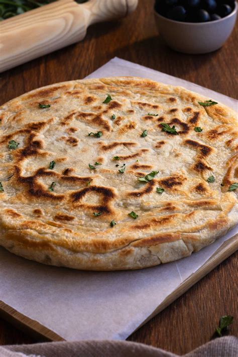 Vegan Stuffed Flatbread