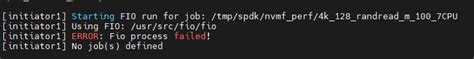 Run Nvmf Py The Fio Config File May Absent Jobs Module That Generated By Scripts Perf Nvmf