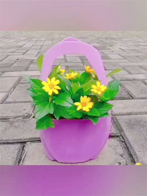 Pot Bunga Kreatif Dari Botol Bekas Tiktok