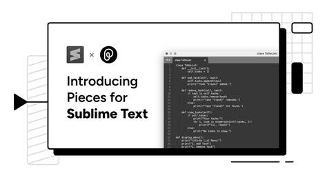 Introducing Pieces For Sublime The First Conversational Copilot In Sublime Text