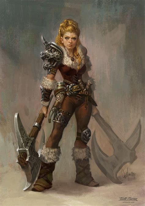 Barbarian Week Berserkers And You Female Dwarf Warrior Woman