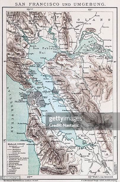 Vintage California Map Photos And Premium High Res Pictures Getty Images