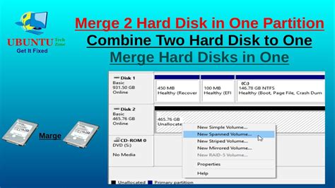 How To Merge Two Hard Disks Into One Partition Easy Step By Step