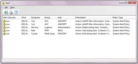 Surveilstar Tools Alert Management
