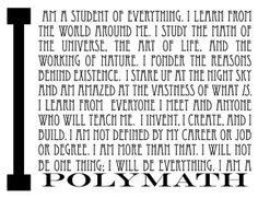 7 Scanners Polymaths Multipotentialites And Creatives With Multiple