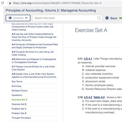 Accounting Exercise Listing · Issue 2152 · Openstax Webview · Github