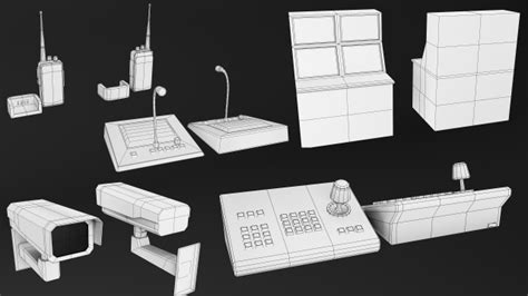 Computer Terminal And Devices 3d Model In Computer 3dexport