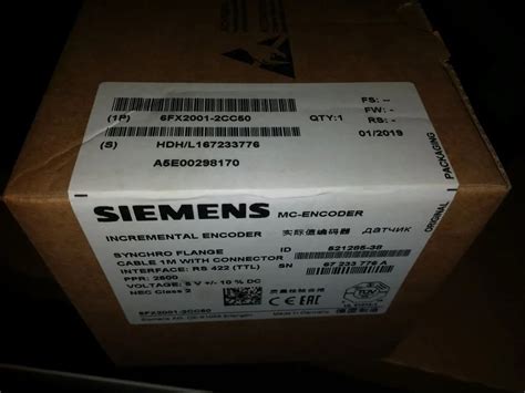 Siemens Incremental Encoder 2500ppr At ₹ 18000 Unit Noida Id 23673015730