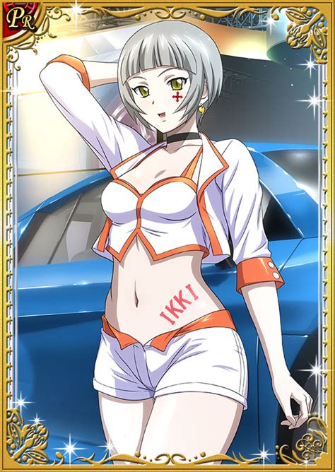 Koshaji Ikkitousen Official Art 1girl Alternate Costume Bare Legs