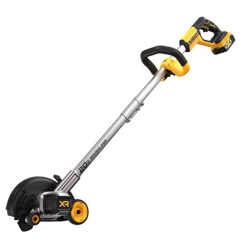 Dewalt 20v Max 75 In Cordless Battery Powered Lawn Edger Kit With 1
