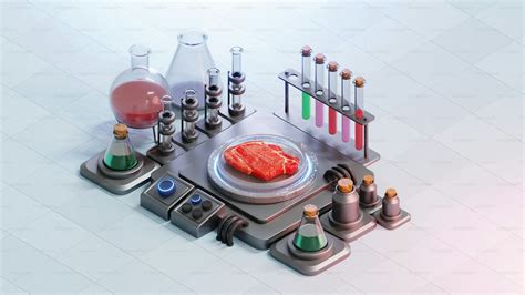 Chemistry Experiment Setup Colorful Science Lab Setup With Test Tubes