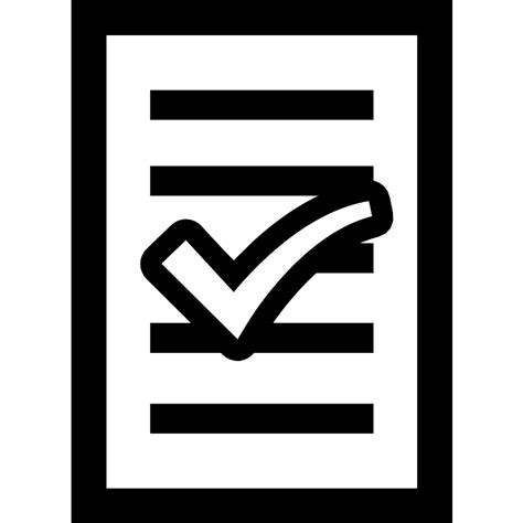 text file verification interface symbol vector svg icon svg repo