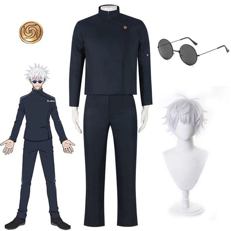Trang Phục Cosplay Jujutsu Kaisen Gojo Satoru Cho Bữa Tiệc Triển Lãm