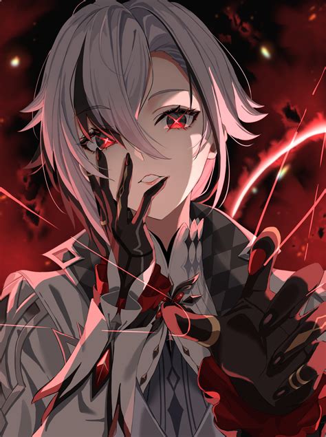 Arlecchino Genshin Impact Image By Pixiv Id Zerochan Anime Image Board