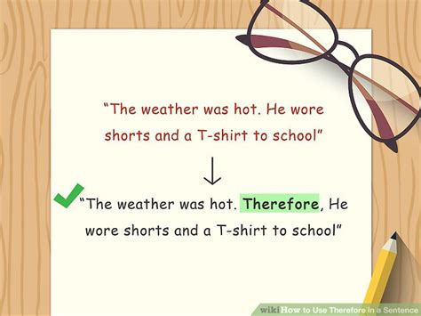 Using Therefore In A Sentence Examples 3 Ways To Use