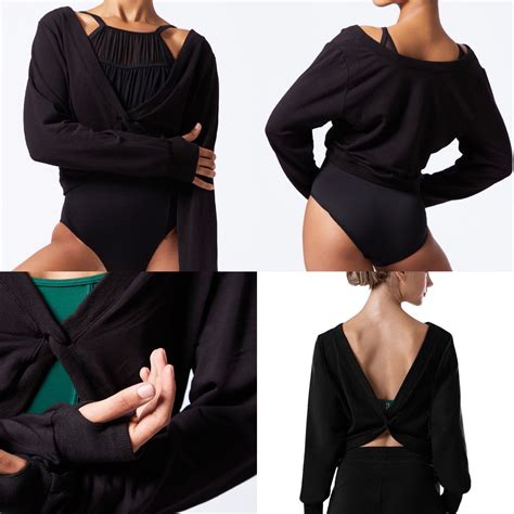 Sa Reversible Twist Top Wrap Top Z4149 Tightspot Dancewear Center
