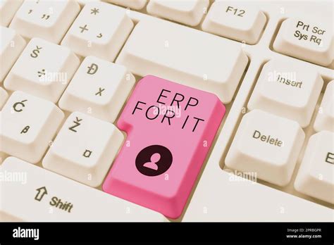 handwriting text erp for it business showcase enterprise resource