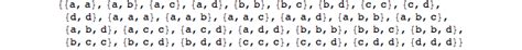 Wolfram Mathematica Combinations With Repetition Stack Overflow