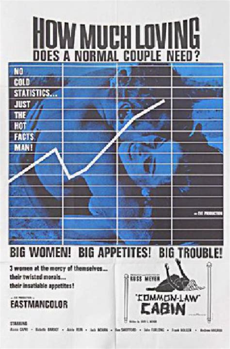 Common Law Cabin Original 1967 Us One Sheet Movie Poster