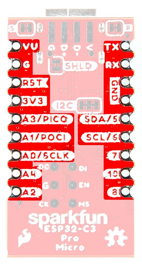 hardware overview sparkfun pro micro esp32 c3 hookup guide