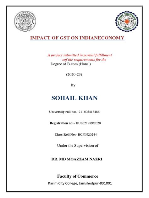 Sohail Khan Final Pdf Value Added Tax Taxes