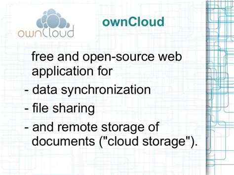 Owncloud Overview And Tutorial
