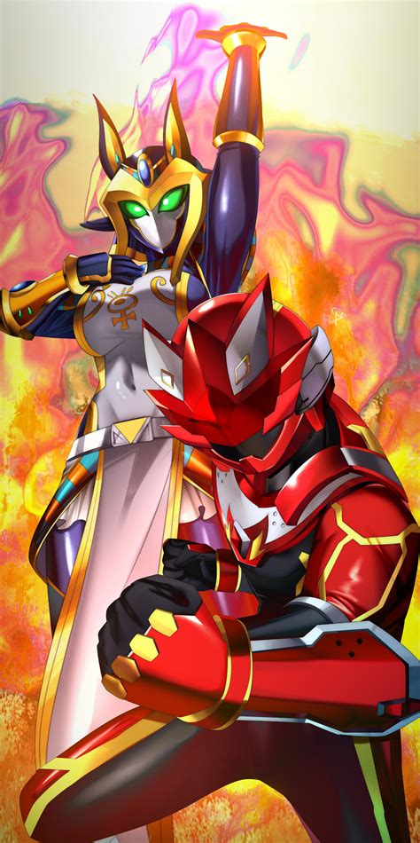 Asagaki Toogo Kizuna Red Raniya And Amun Sentai Red Ga Isekai De