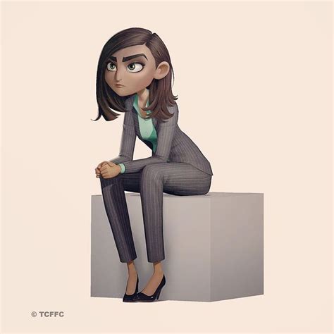 Marcy Kappel Character Design I Did For Spies In Disguise” — Final