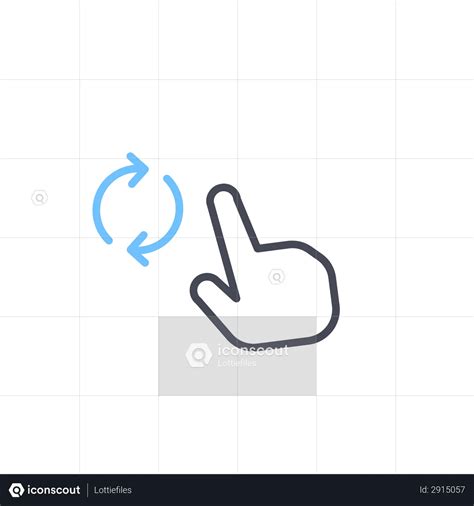 Rotate Gesture Animated Icon Download In Json Lottie Or Mp4 Format