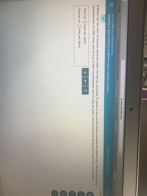 Solved Solving A Value Mixture Problem Using A System Of