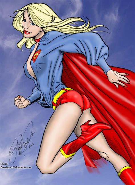Retro Supergirl Hotpants By Powerbook125 On Deviantart Supergirl