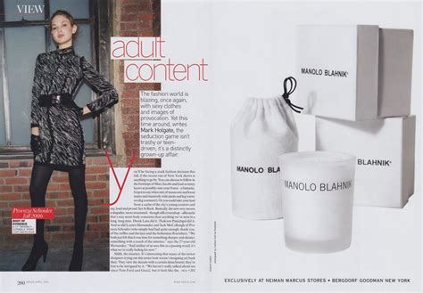 The Return Of Sex Adult Content Vogue APRIL 2006