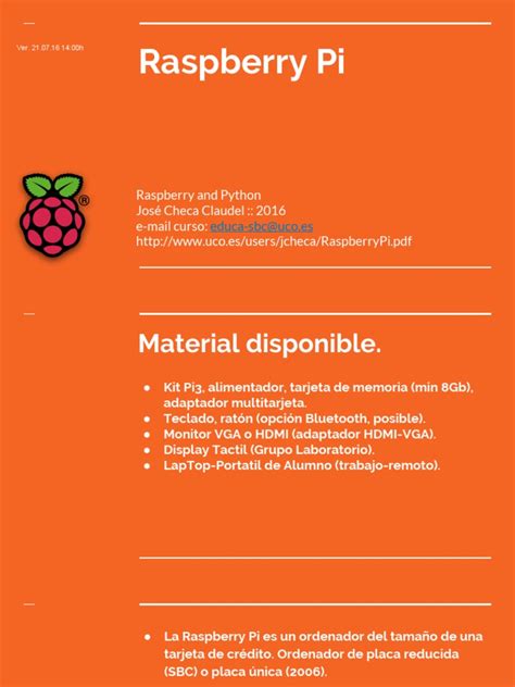 raspberry pi pdf raspberry pi computación en la nube