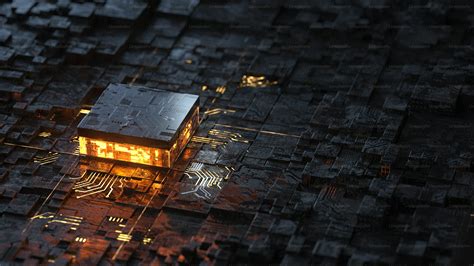 Central Computer Processors Cpu Concept 3d Renderingconceptual Image