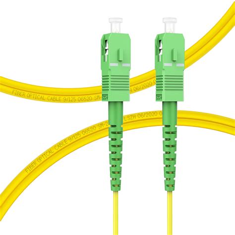 Fiber Optic Internet Cable Meters Os Single Mode Fiber Patch Cable Sc Apc To Sc Apc Sm