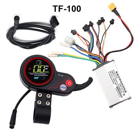 36v 16a 48v 20a Brushless Motor Controller Tf 100 Lcd Display Meter For Kugoo M4 Electric