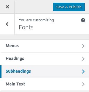 Change Font Style And Size In Blog Meta Listings BoldGrid