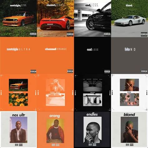 Every Frank Ocean Mixtapealbum In The Style Of Ever Frank Ocean