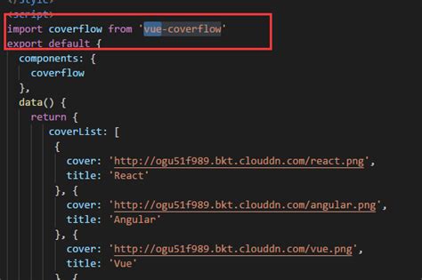 Windows下import该文件报错 · Issue 20 · Orangexcvue Coverflow · Github