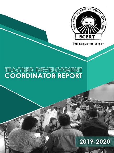 teacher development coordinator report compress pdf teachers