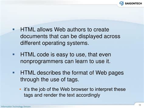 PPT Introduction To HTML PowerPoint Presentation Free Download ID 2392173