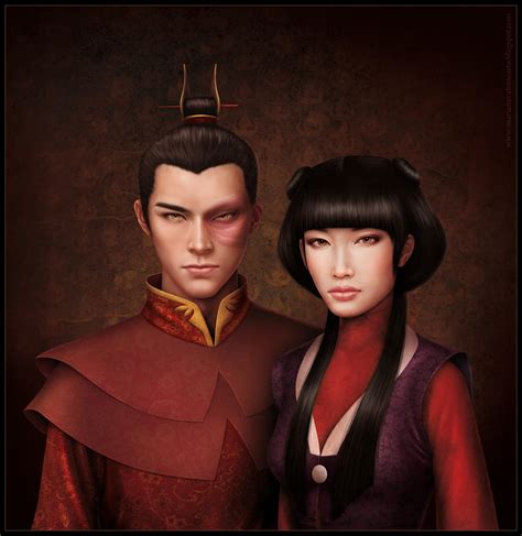 Portrait Of Zuko And Mai By Missbennet On Deviantart